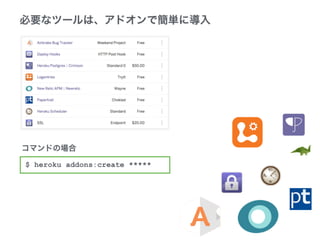 かんたんHeroku入門 - Heroku へのデプロイと運用 - | PPT