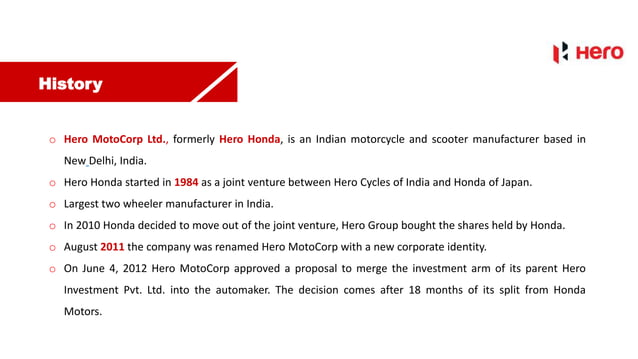 Hero MotoCorp | PPT