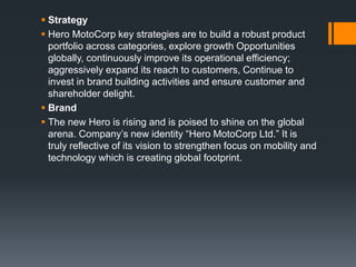 Hero motocorp ltd | PPT