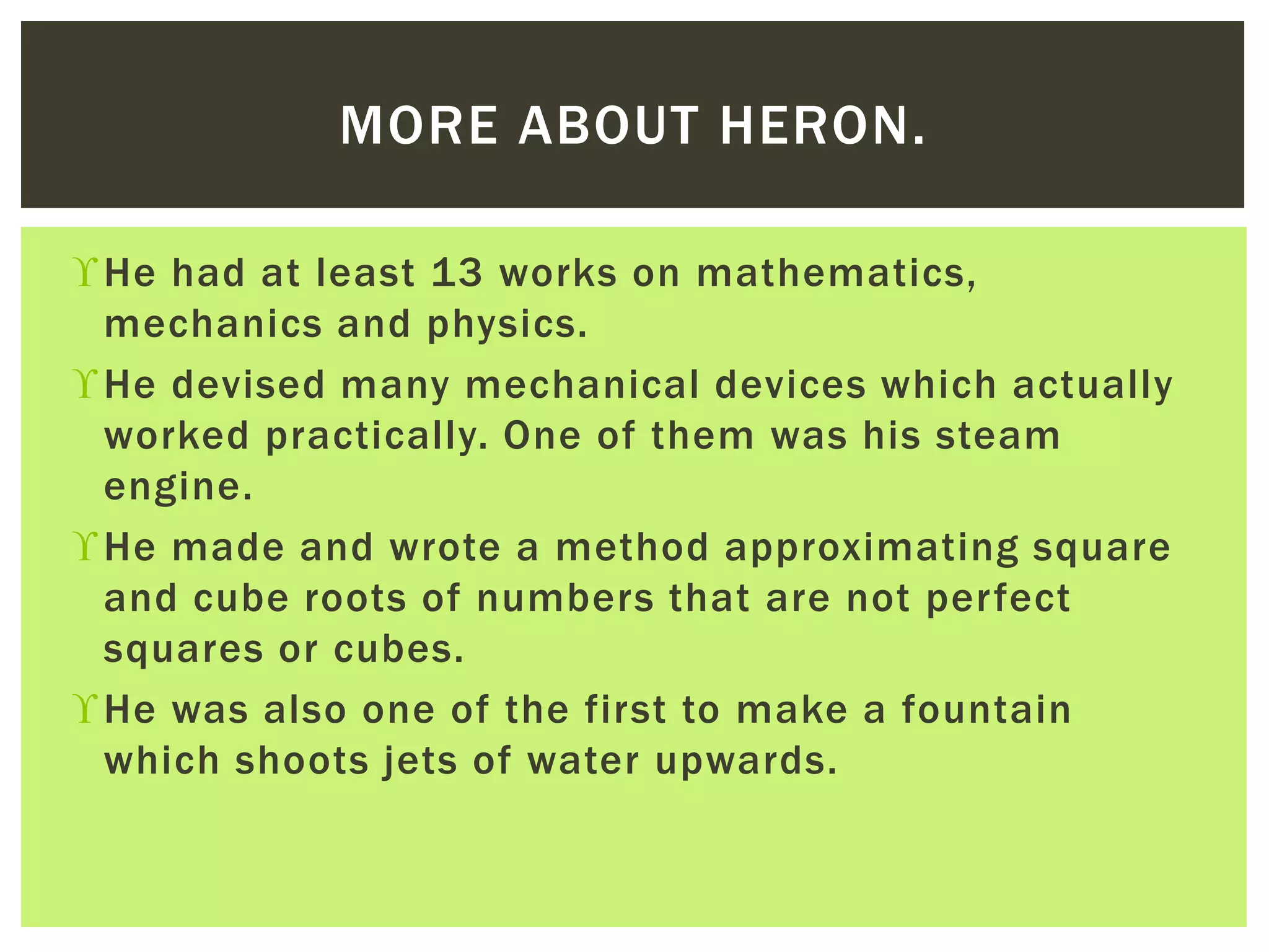 Heron’s formula | PPTX | Physics | Science