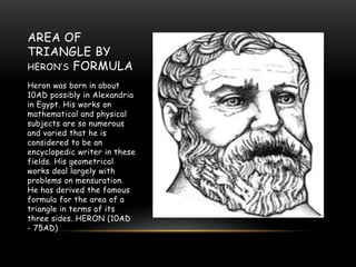 Heron's formula | PPTX