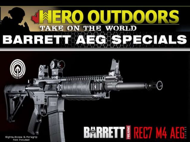 Hero outdoors airsoft guns canada | PPTX