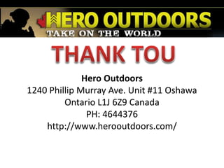 Hero outdoors airsoft guns canada | PPTX