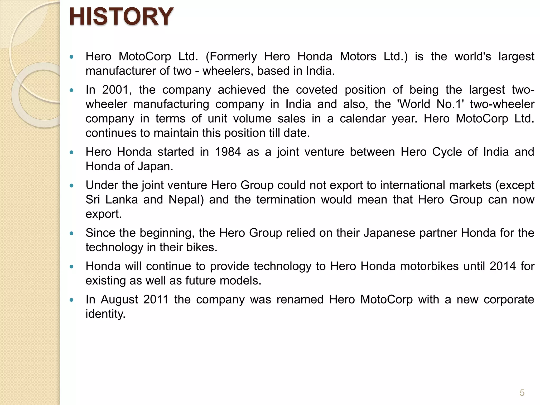 Hero Motocorp | PPTX