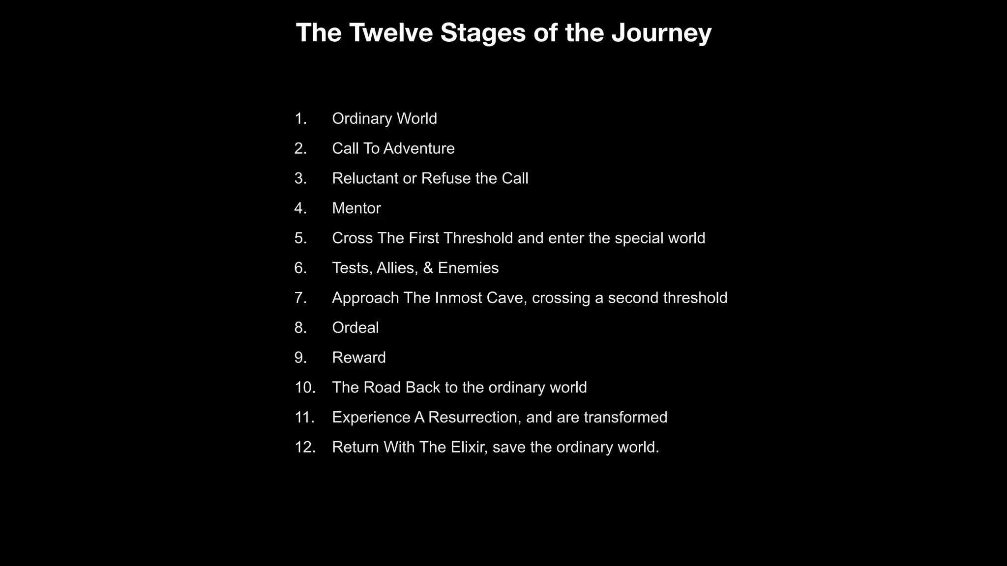 The Hero’s Journey (Joseph Campbell's Monomyth) | PDF