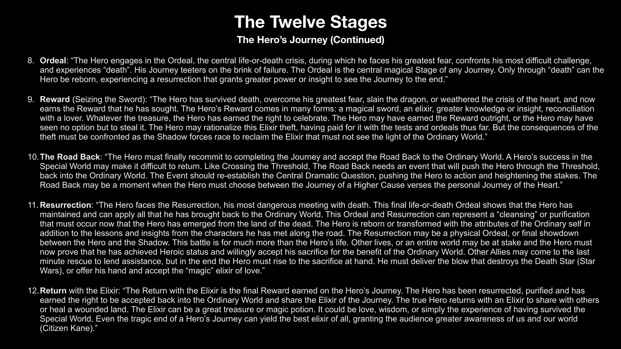 The Hero’s Journey (Joseph Campbell's Monomyth) | PDF