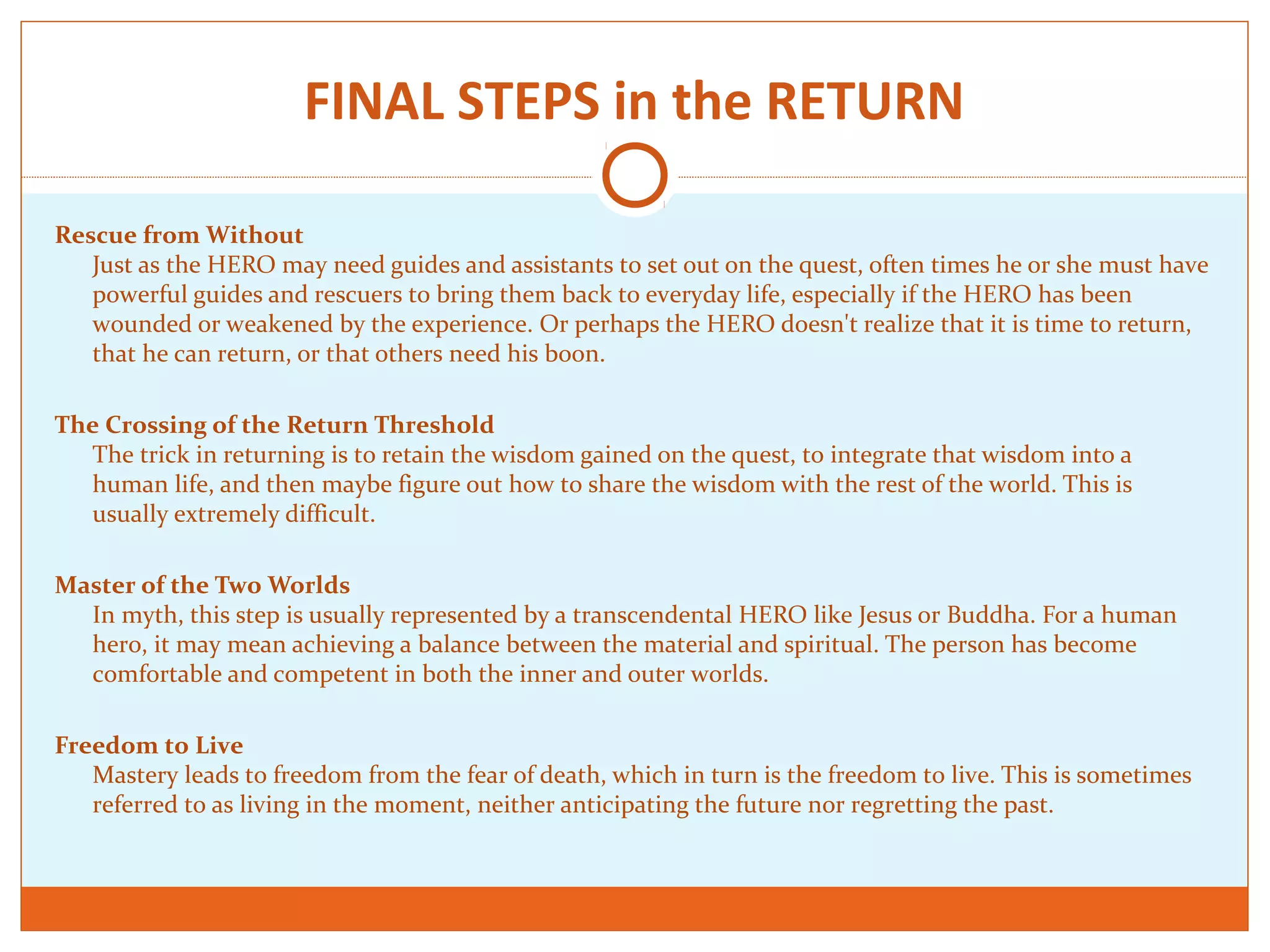 Hero's journey campbell's monomyth powerpoint | PPT