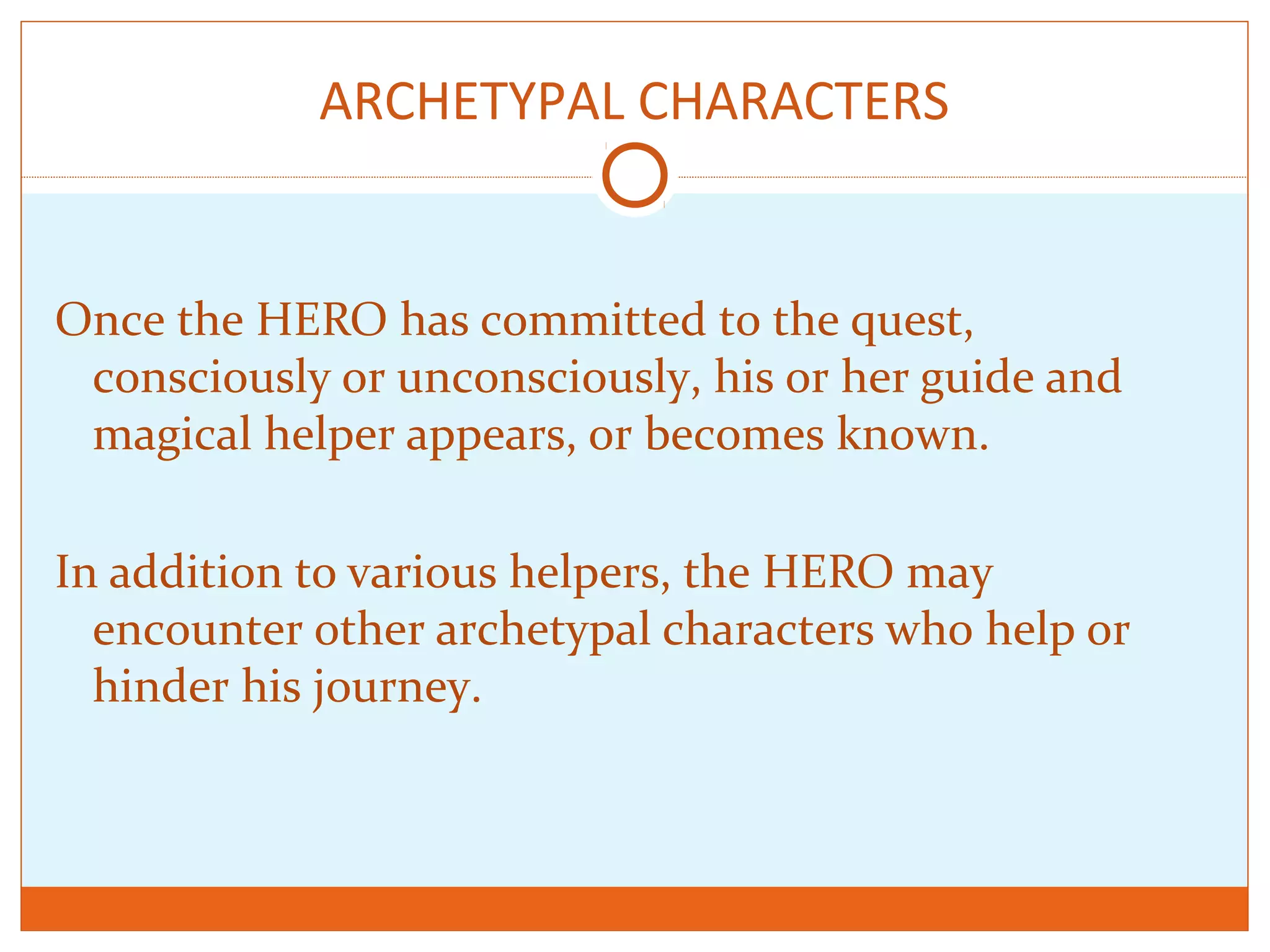 Hero's journey campbell's monomyth powerpoint | PPT