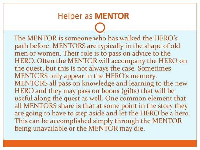 Hero's journey campbell's monomyth powerpoint | PPT