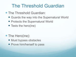 Hero's journey separation | PPTX