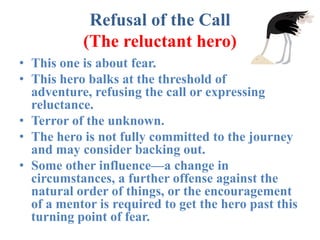 Heros journey explained | PPTX | Books and Literature