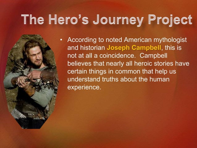 Hero's Journey project details | PPTX