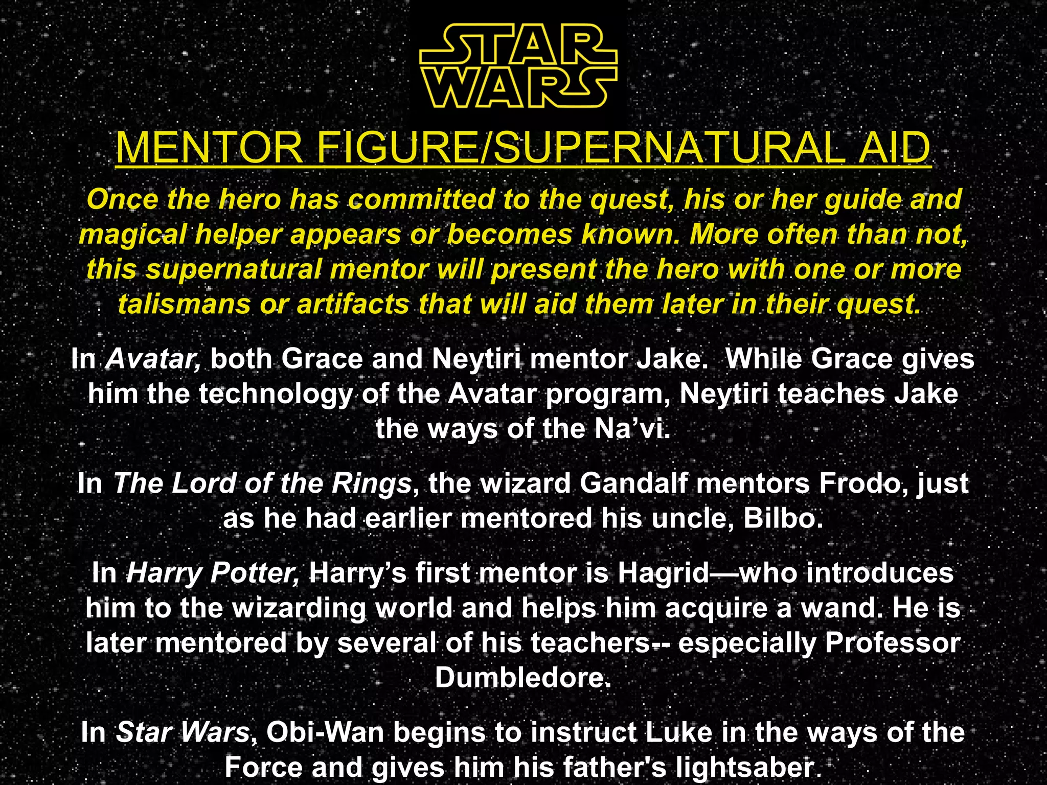 Star Wars 1977, The hero's journey. | PPT