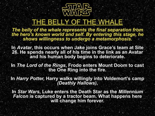 Star Wars 1977, The hero's journey. | PPT