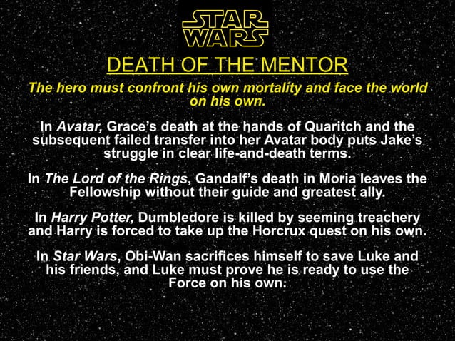 Star Wars 1977, The hero's journey. | PPT