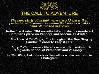 Star Wars 1977, The hero's journey. | PPT