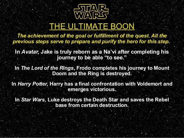 Star Wars 1977, The hero's journey.