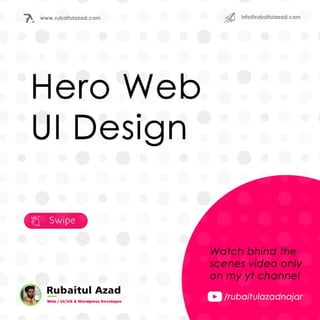 Hero Web UI Design | PDF