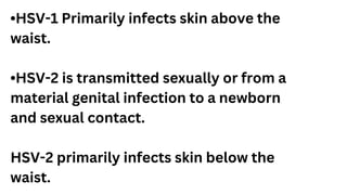 Herpes, Department of Physiotherapy, SHUATS | PPT