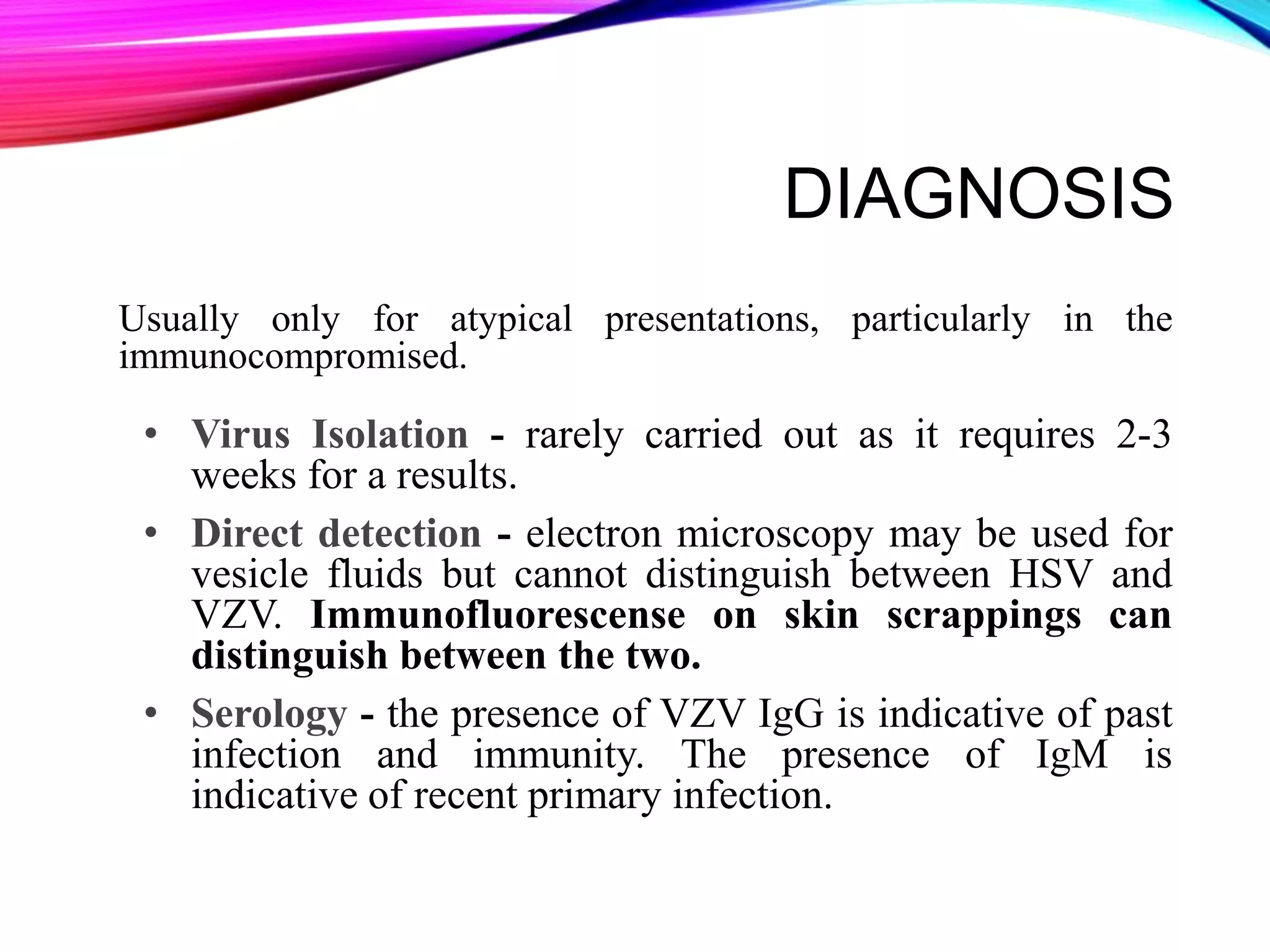 Chicken Pox (Varicella) & Herpes Zoster | PPTX