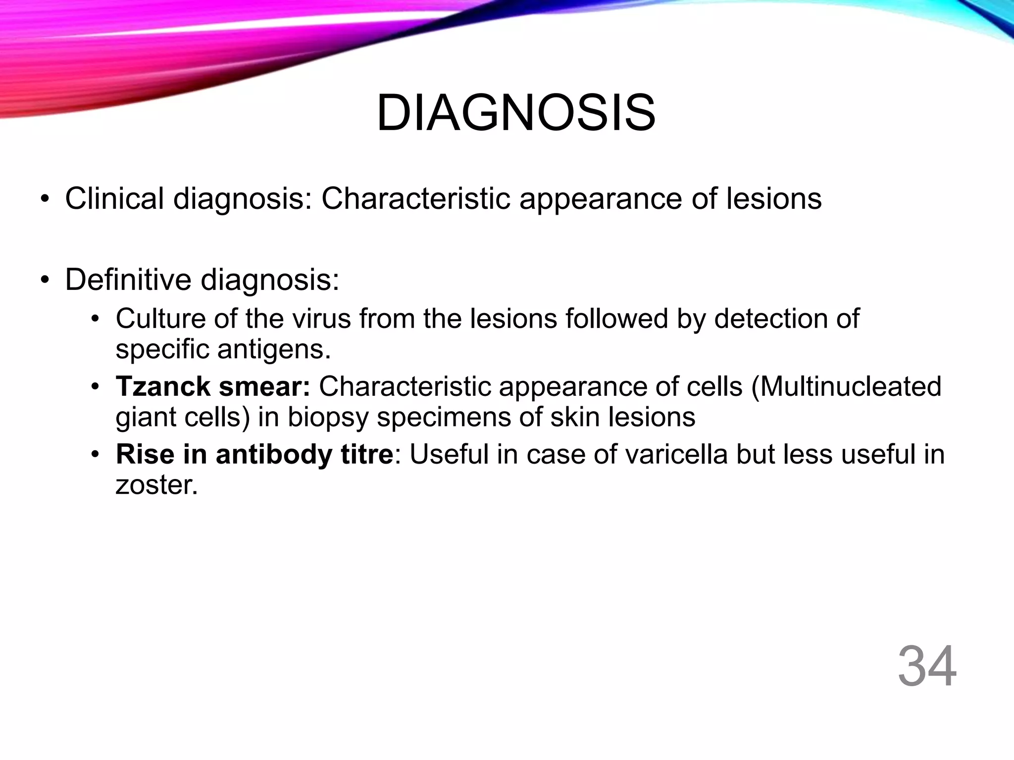 Chicken Pox (Varicella) & Herpes Zoster | PPTX