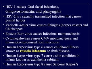Human Herpesviruses INFECTIOUS MONONUCLEOSIS 2016 | PPT