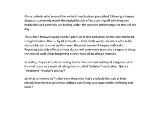 Herpes Simplex 2 Symptoms | PPT