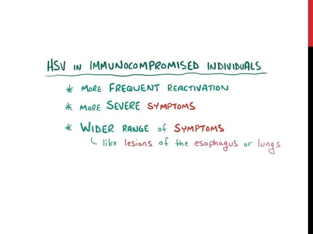 Herpes simplex infection(Hsv) | PPTX | Infectious Diseases | Diseases ...