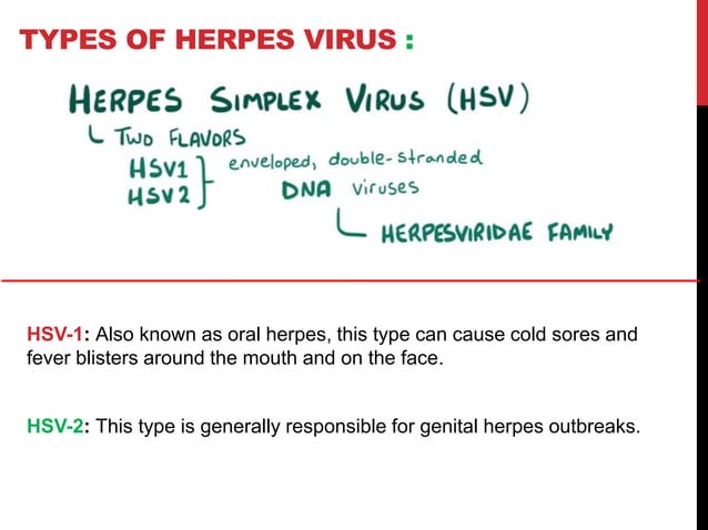 Herpes simplex infection(Hsv) | PPTX | Infectious Diseases | Diseases and Conditions