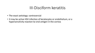 Herpes simplex keratitis | PPTX