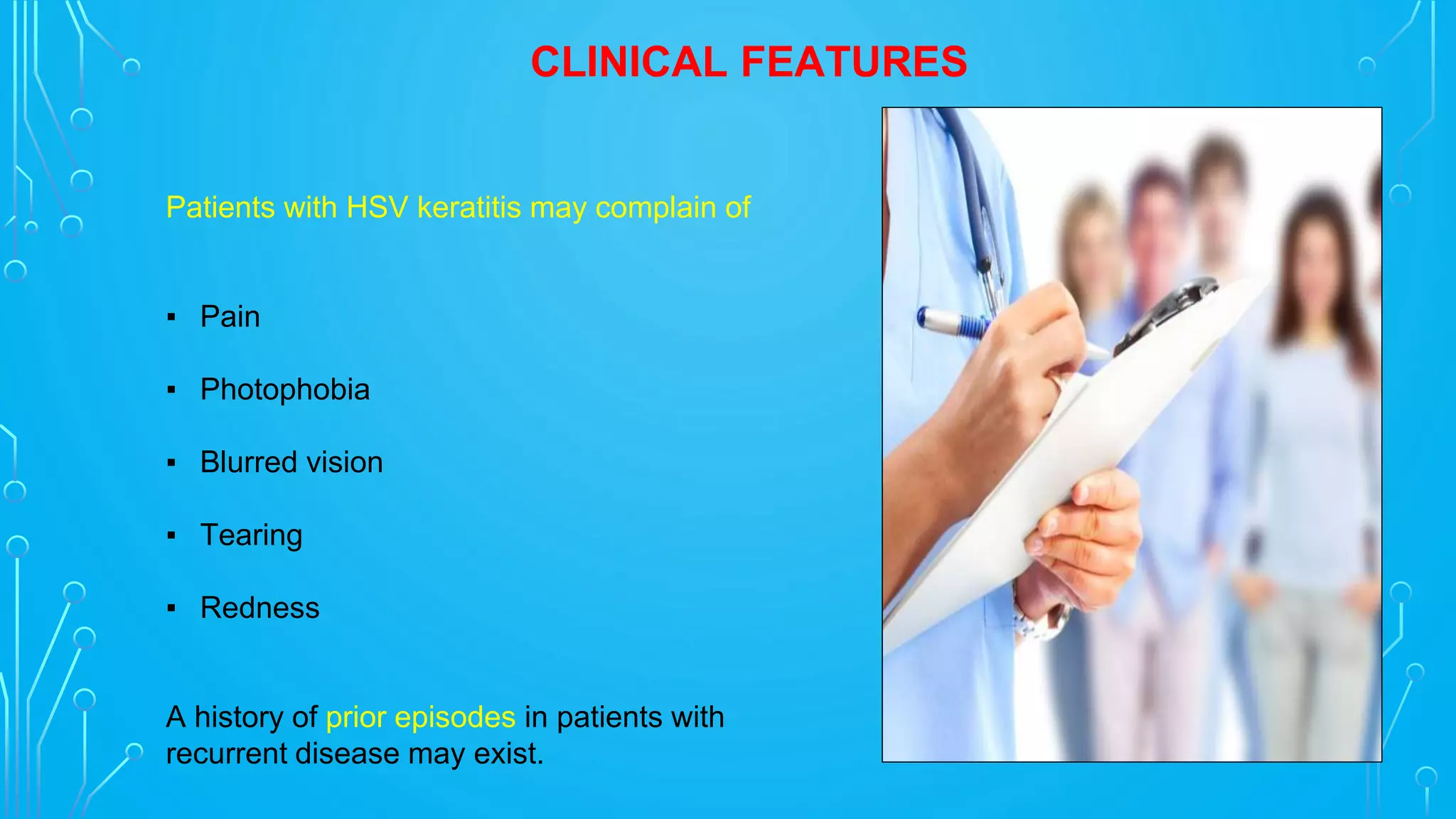 Herpes Simplex Keratitis .pptx | Eye and Vision Conditions | Diseases and Conditions