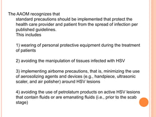 Herpes simplex virus, classification, clinical findings, oral ...