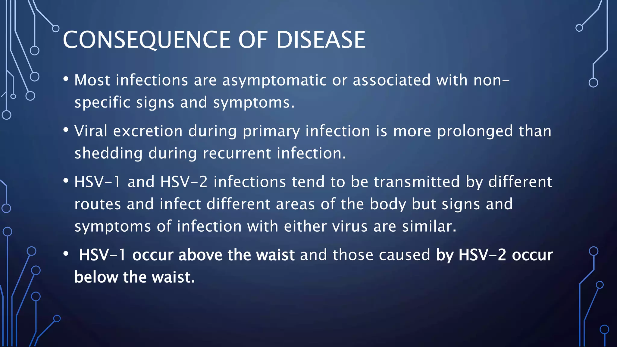 Herpes simplex virus Type 1 and Type 2 | PPTX