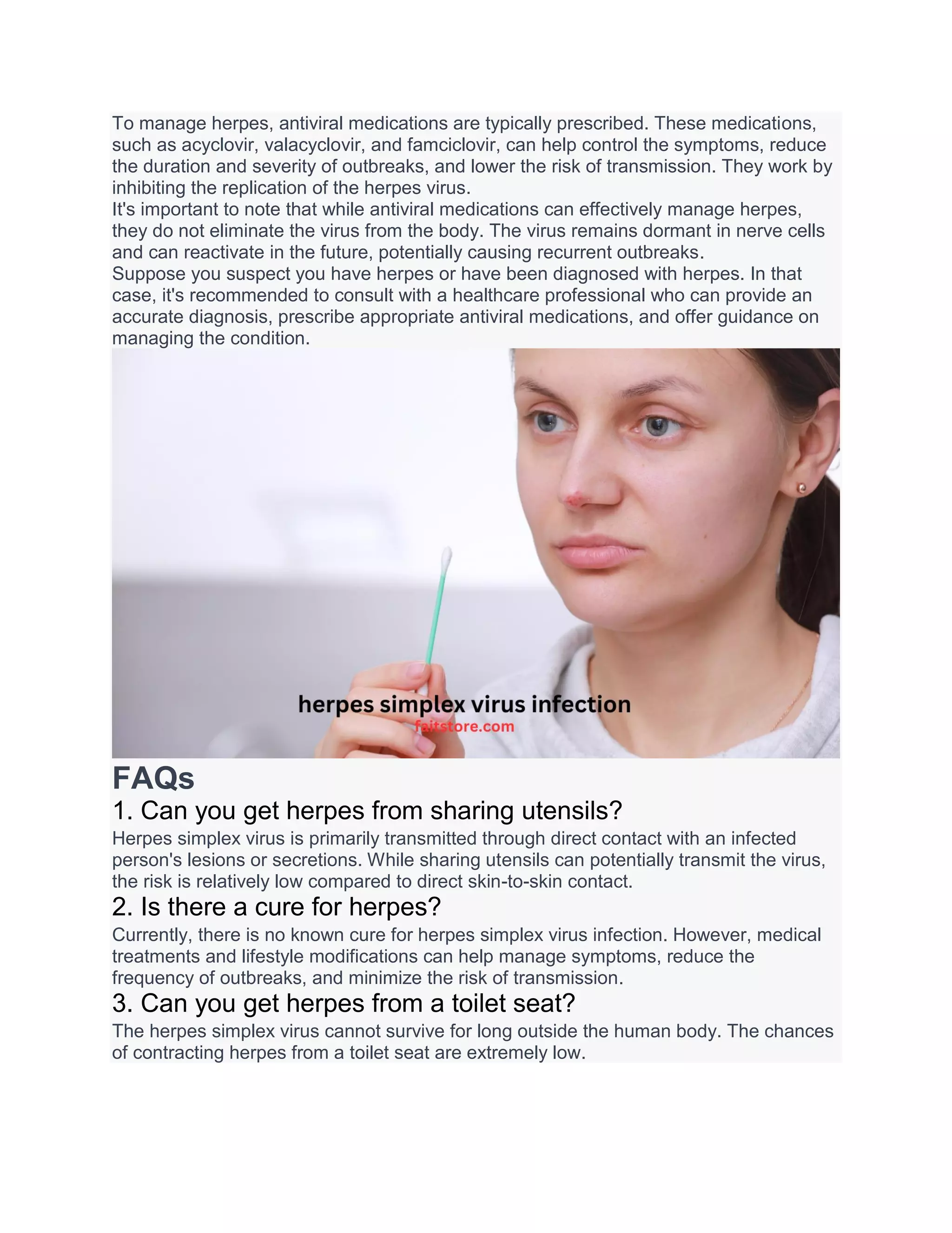 Herpes Simplex Virus Infection Pdf