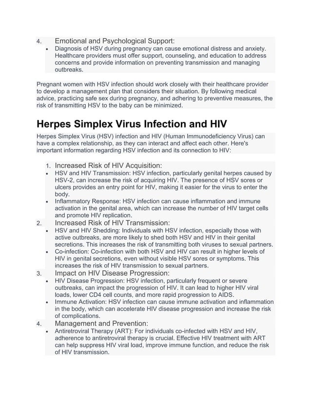 Herpes Simplex Virus Infection | PDF