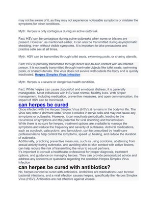Herpes Simplex Virus Infection | PDF