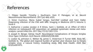 Herpes Simplex Virus radiculitis and treatment | PPTX