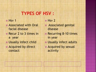 Herpes simlex virus | PPTX