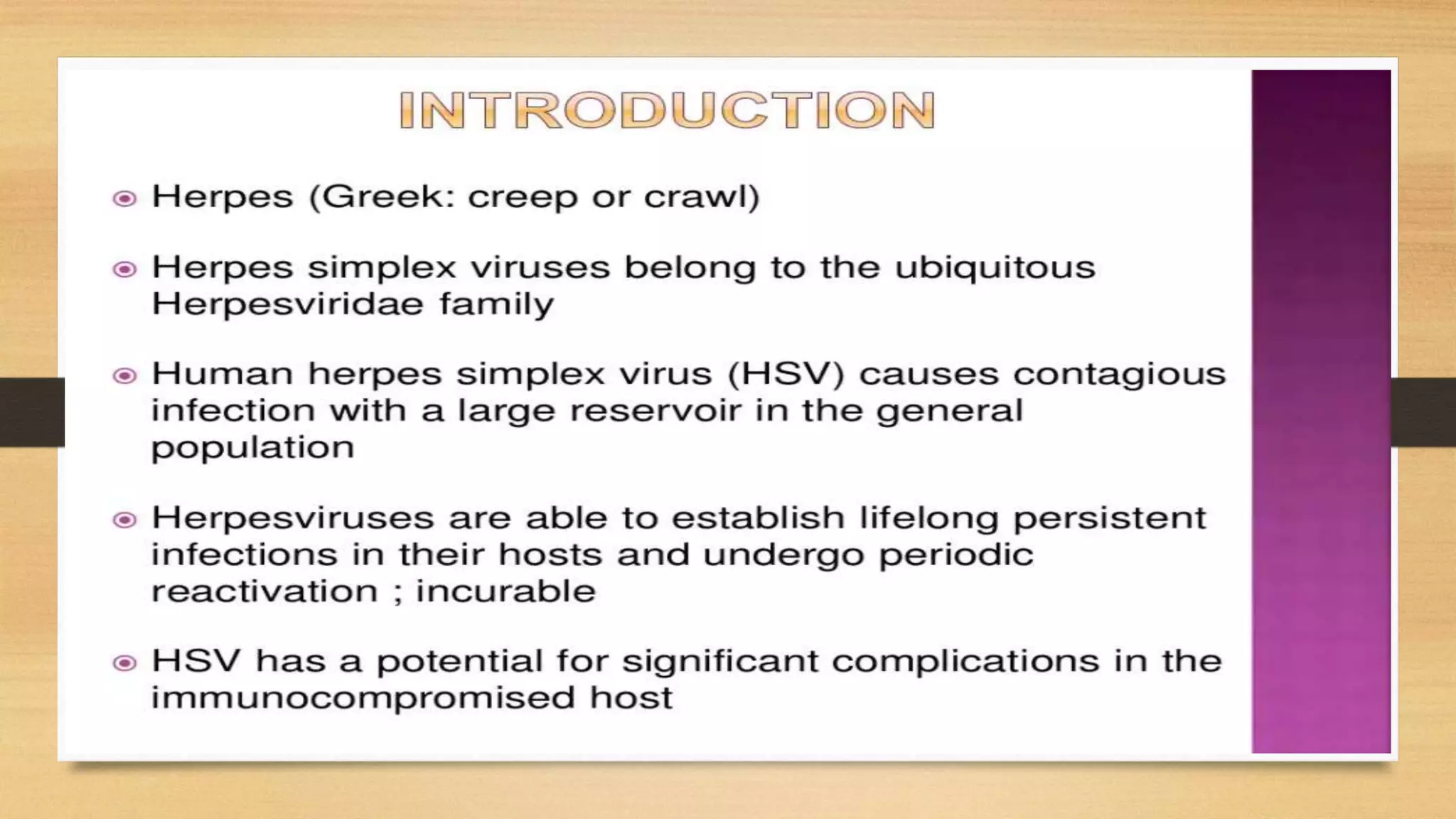 Herpes virus. | PPTX