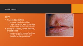 Herpesviruses and their Related Diseases | PPTX