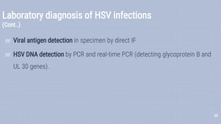 Herpes virus infection | PPTX