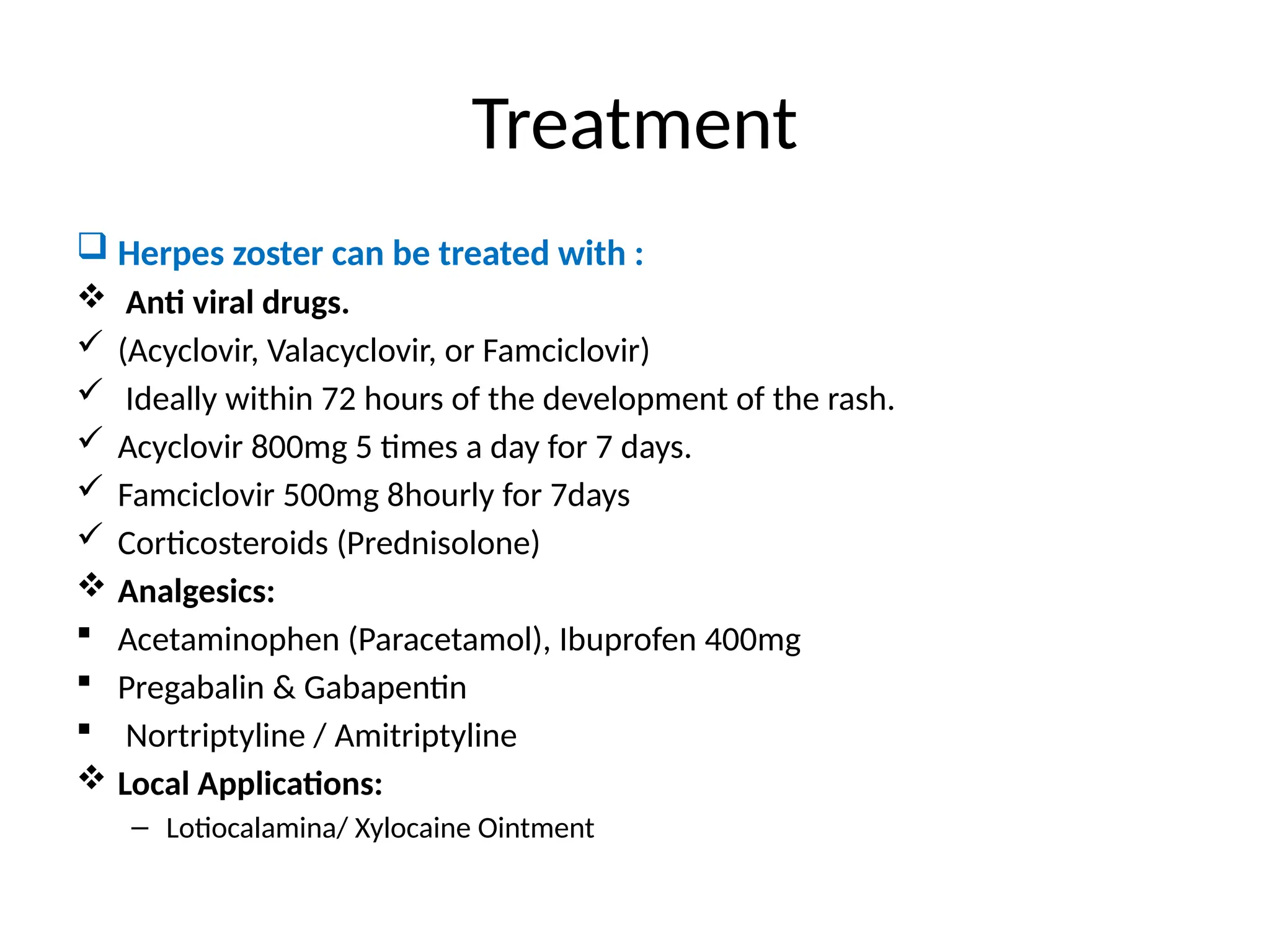 Herpes zoster , causes , manifestation and treatment. nd | PPTX