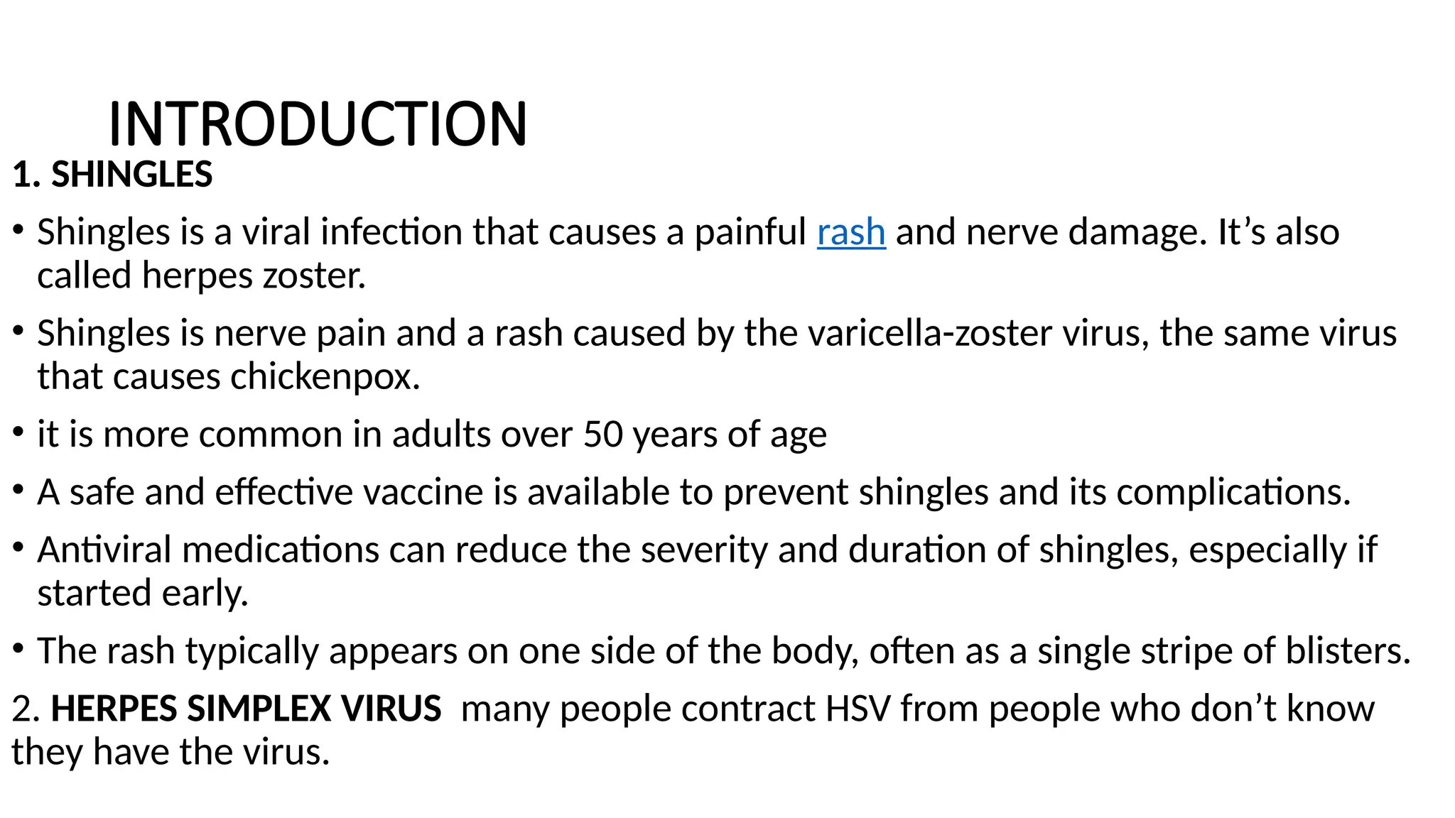 communicable disease, herpes zoster.pptx