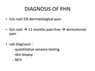 Herpes zoster and phn (1) | PPTX