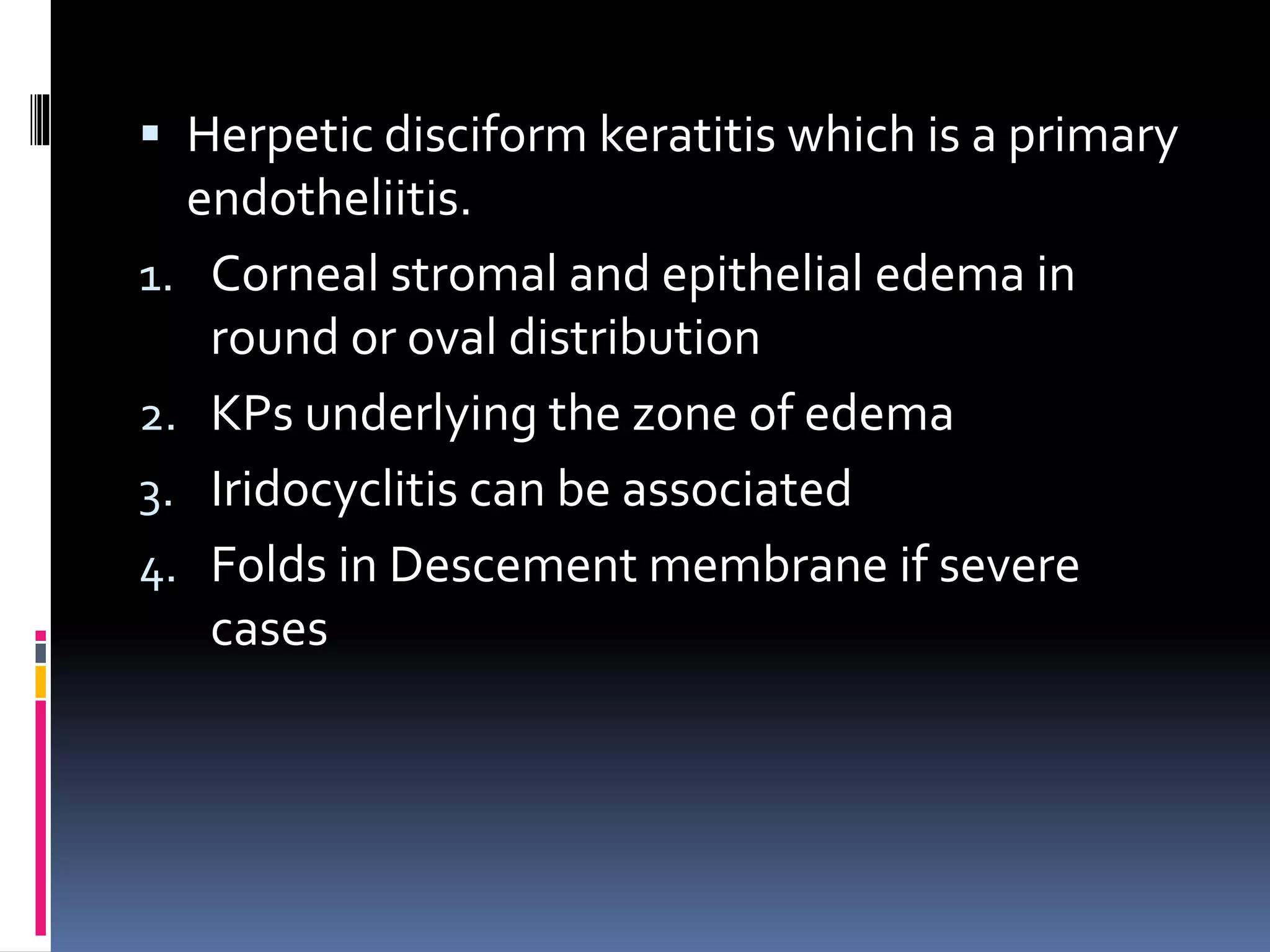 herpes simplex ocular diseases | PPTX