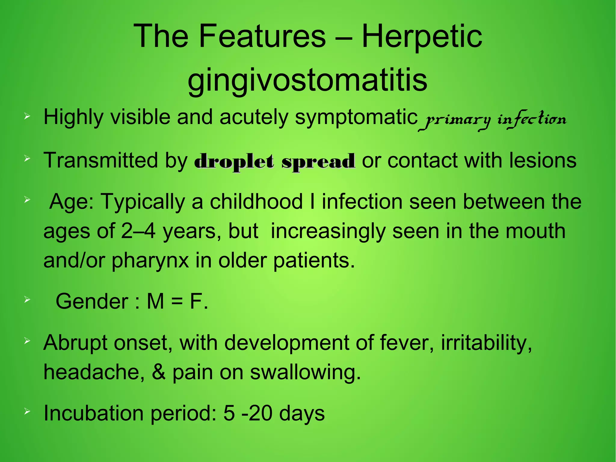 Herpes Simplex RC | ODP | Infectious Diseases | Diseases and Conditions