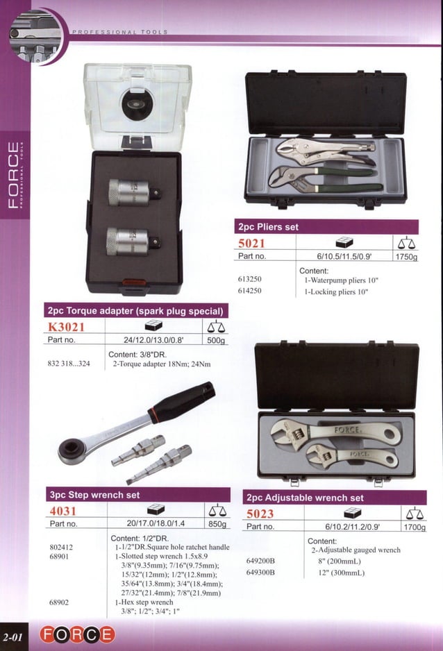 FORCE, Herramienta automotriz | PDF