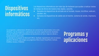 Herramientas ofimáticas e informáticas | PPTX