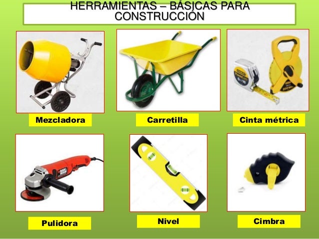 Herramientas basicas de construccion
