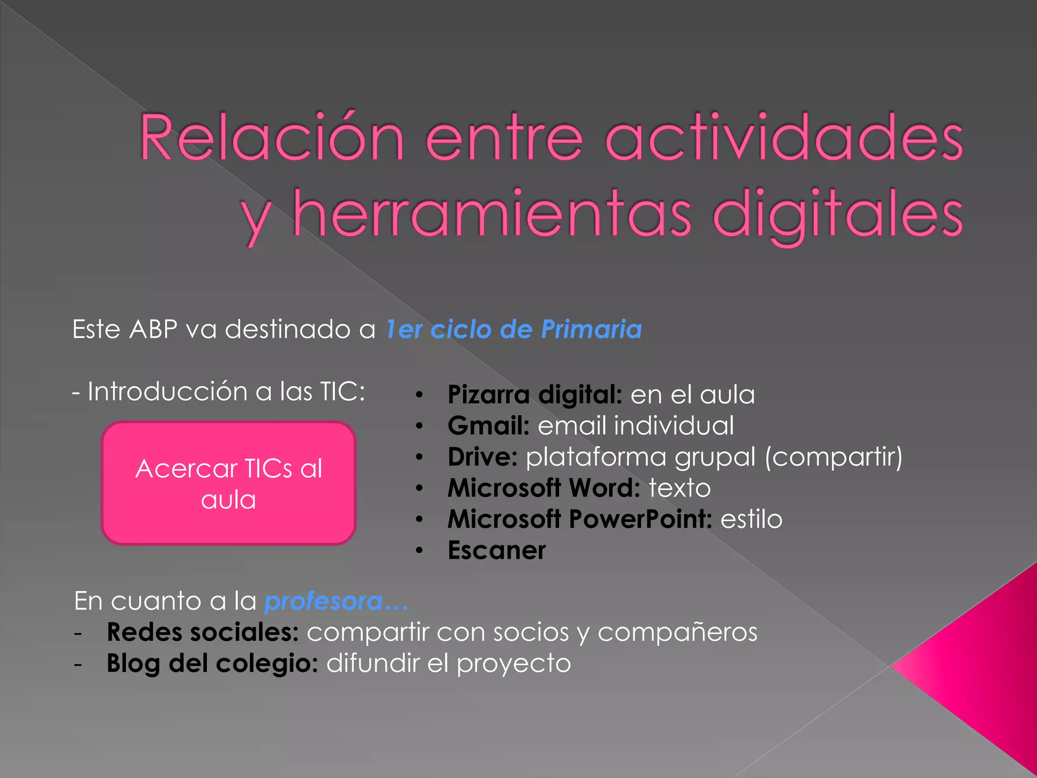 Herramientas digitales | PPTX | Technology & Computing